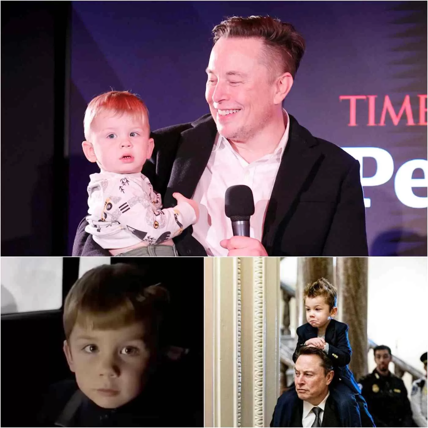 Elon Musk’s Son Drumming On His Dad’s Head At A New Year Bash Delights ...