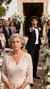 En la boda de mi hijo, frente a todos, gritó: “Vete ahora, mamá. Mi ...